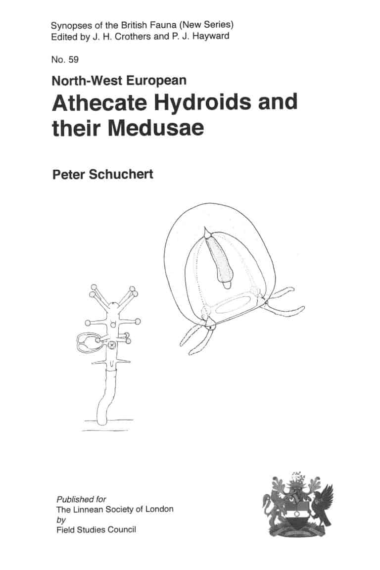 Athecate hydroids & their medusae | Linnean Synopsis softback book | FSC
