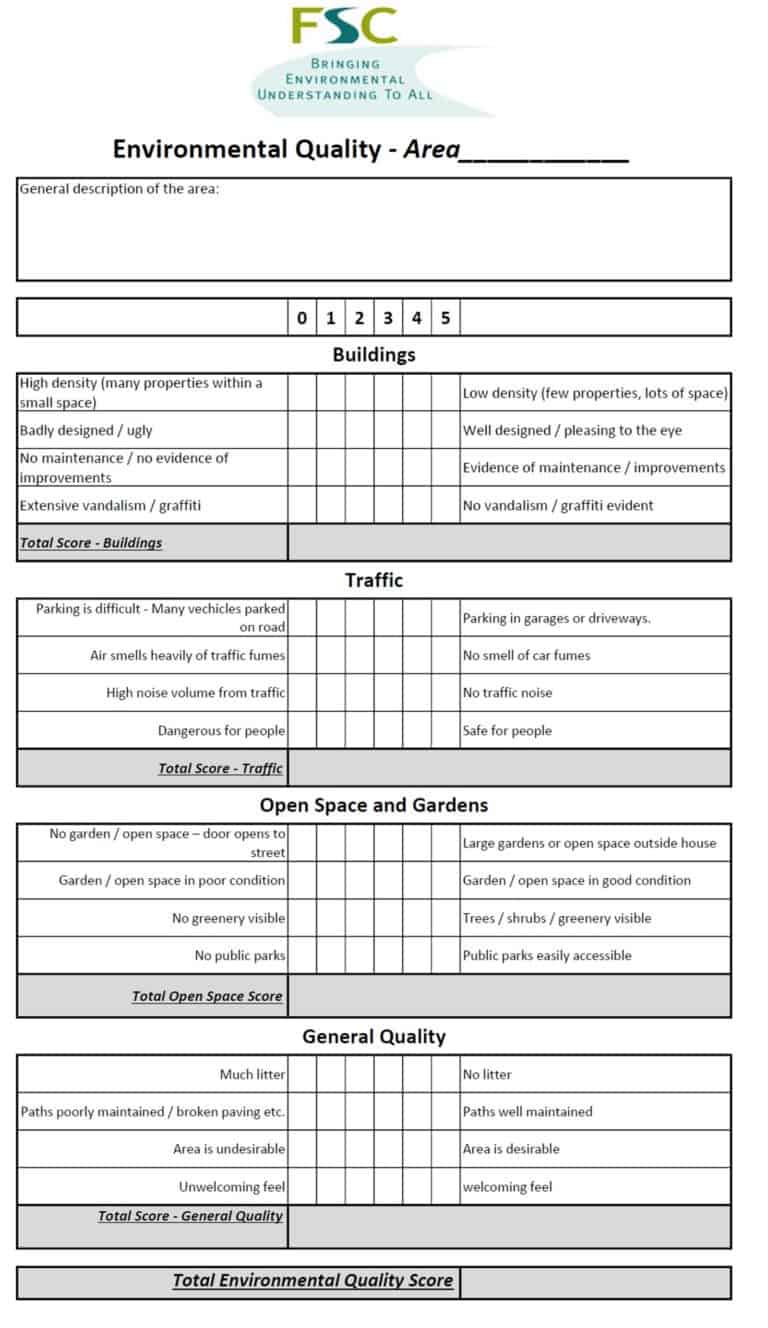 Fieldwork for Rural – Field Studies Council
