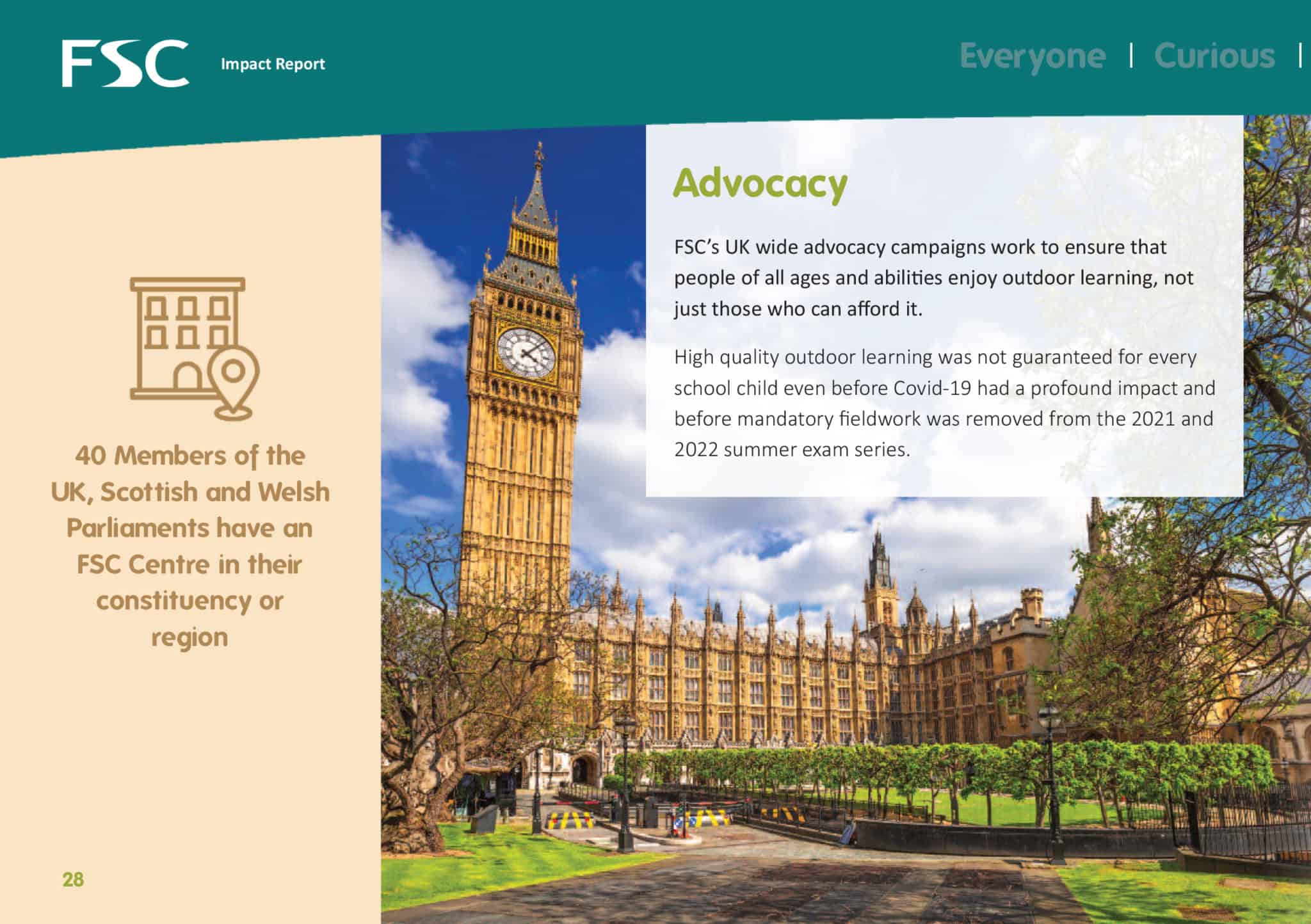 Our Charity’s Impact – Field Studies Council