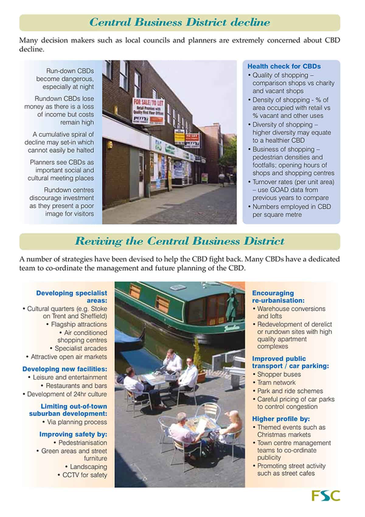 Central Business District | Fold-Out Guide | Urban fieldwork techniques