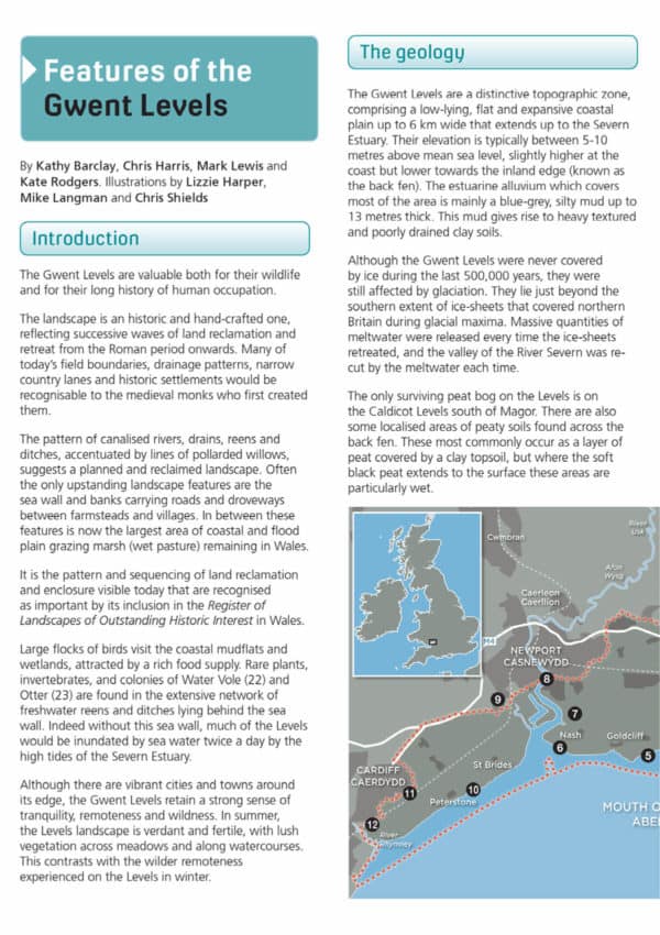 Features of the Gwent Levels – Field Studies Council