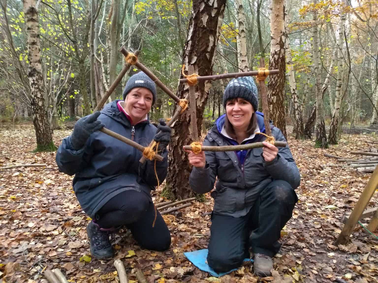 Forest School CPD - Knots, Ropes and Shelters – Field Studies Council