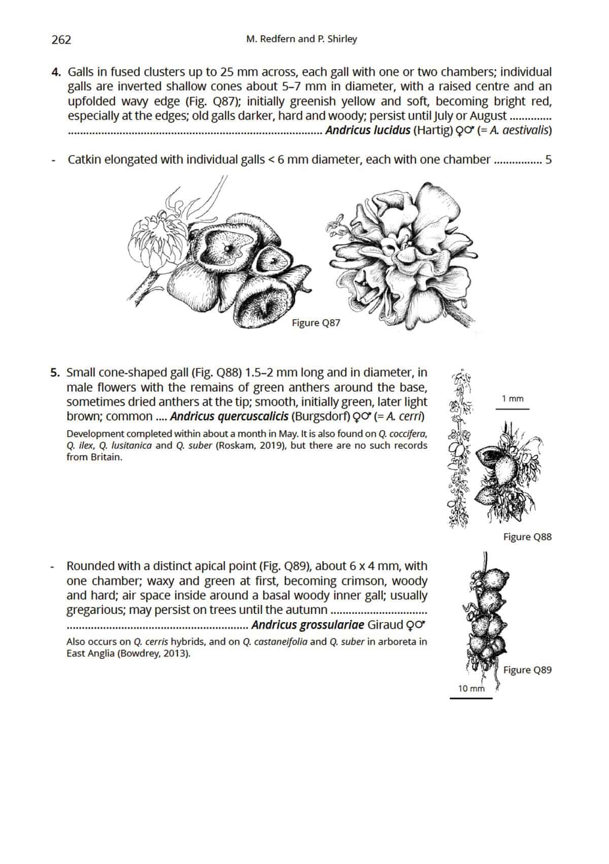 Plant galls AIDGAP – Field Studies Council