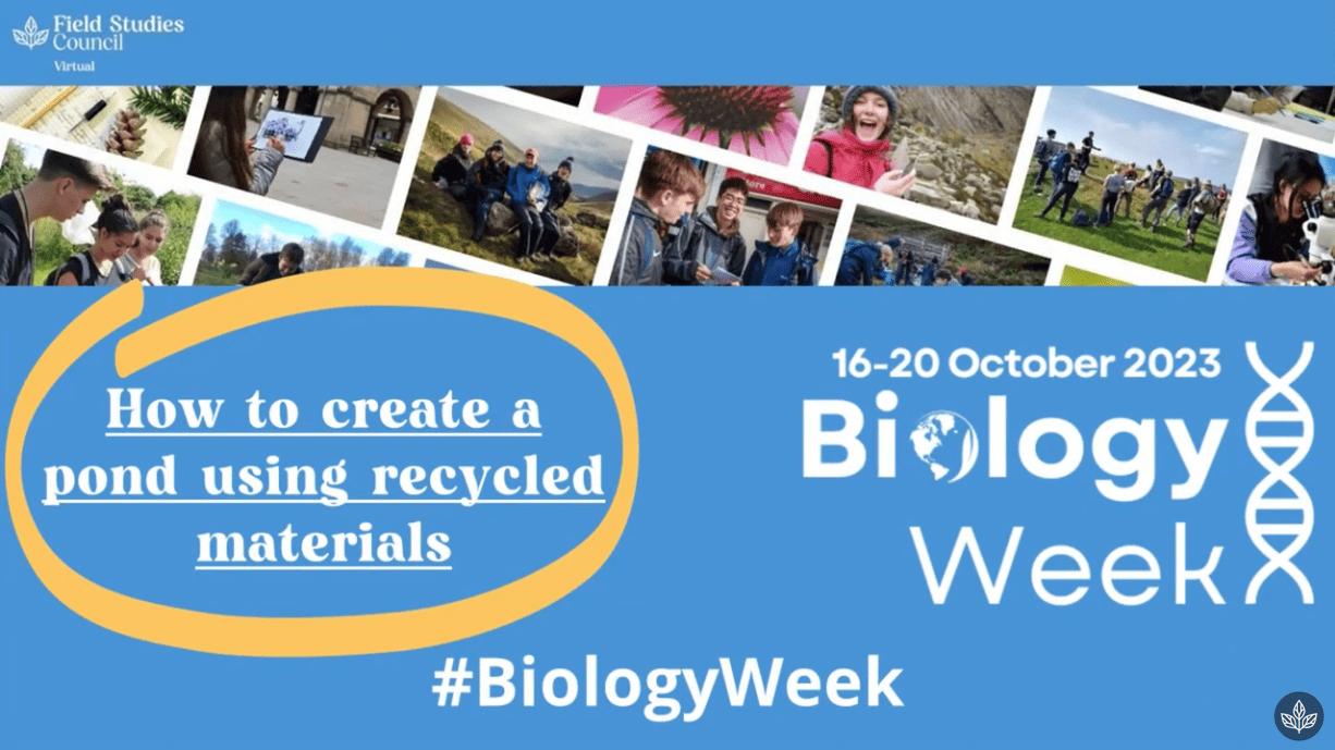 Biology Week Field Studies Council