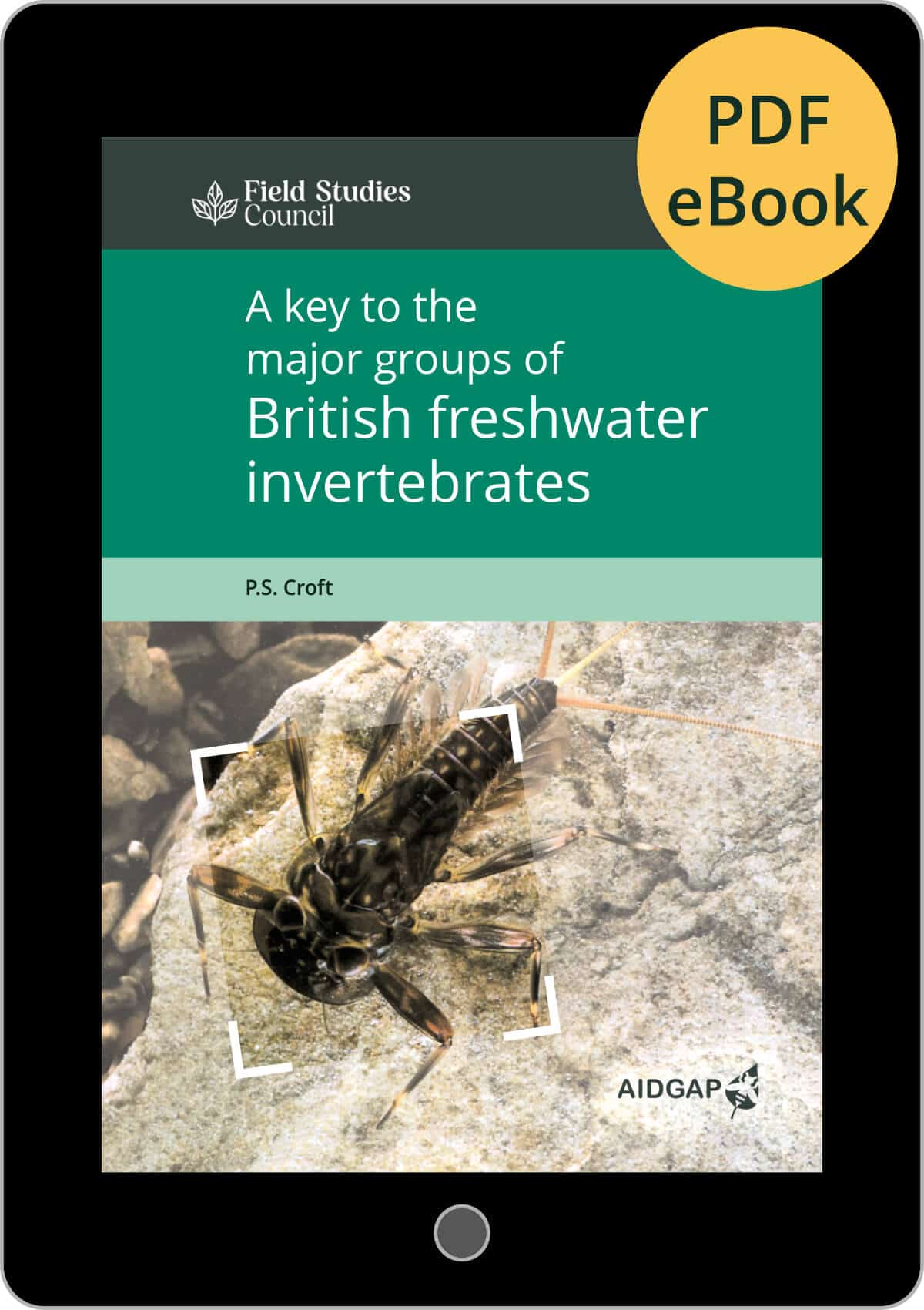 Freshwater invertebrates AIDGAP | PDF eBook | Field Studies Council